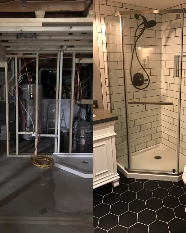 Adding a Bathroom to the Basement