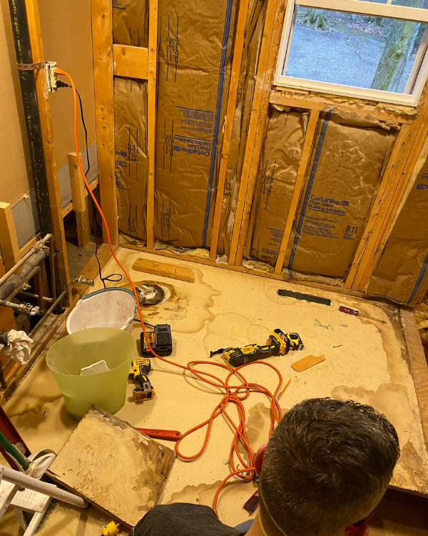 how to demo a bathroom for an entire bathroom remodel