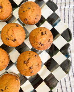 The Best Chocolate Chip Pumpkin Muffins... and they're vegan!