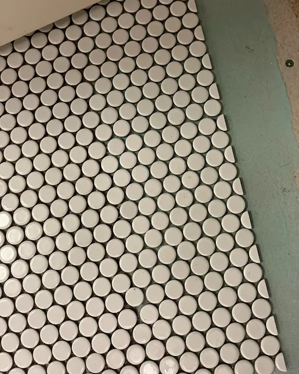 12 Tips for Installing a Penny Tile Floor in the Bathroom