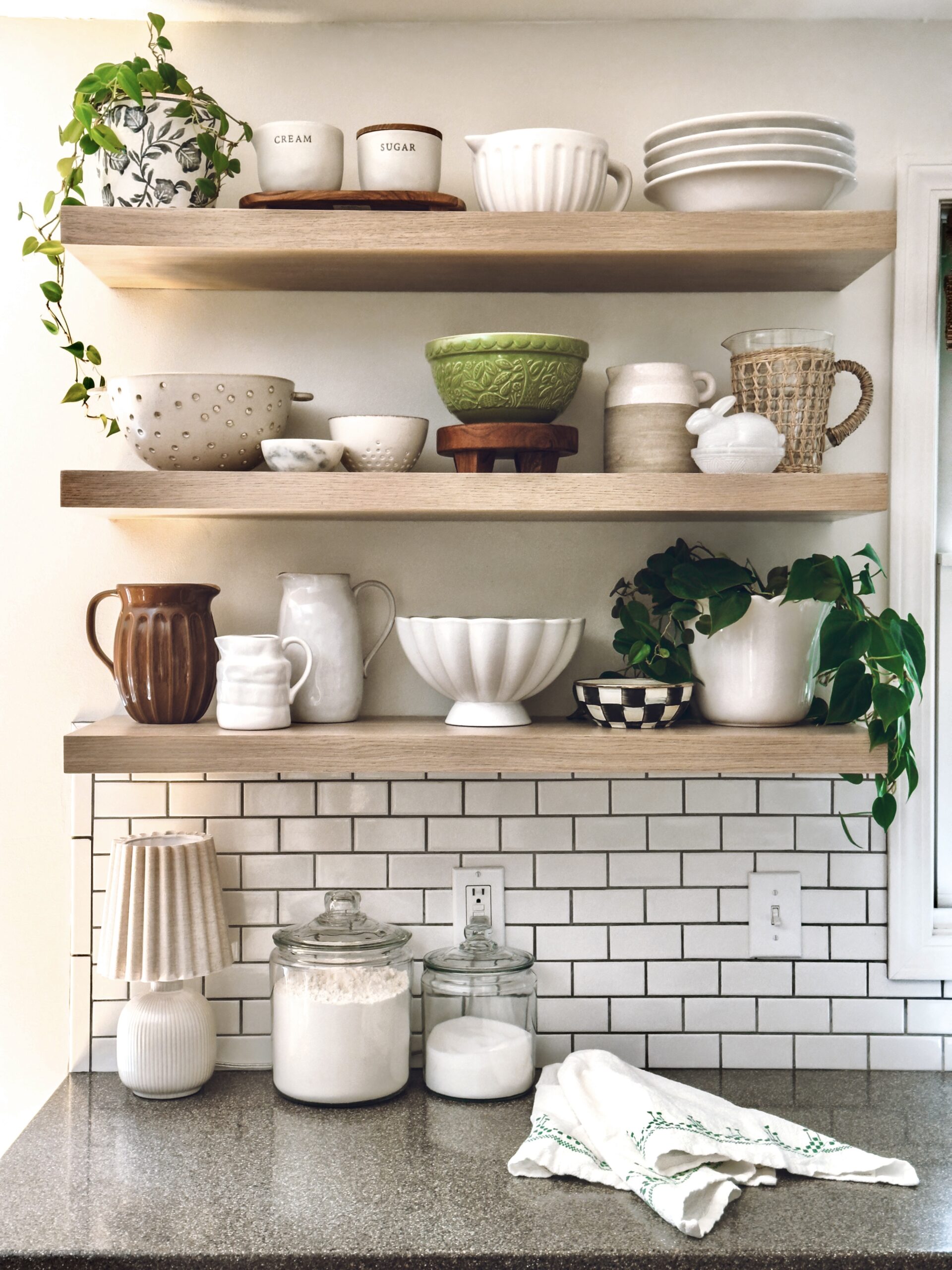 How to Add Color to Your Kitchen: Mason Cash Bowls - Lizzy Designs